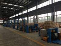 China Electrical Cable Wire Extrusion Line Machine for PVC PE PTFE Materials with 1000mm Pay-Off and 220m Accumulator for sale