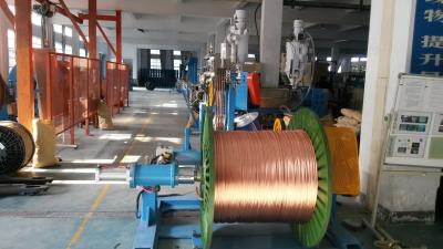 China High-Speed Cable Extrusion Machine Line for Automotive Wire with 0-800 m/min Speed and 150 kg/h Output for sale