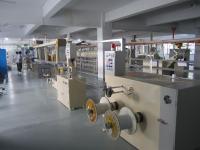 China FEP FPA ETFE Fluoroplastic Cable Wire Extrusion Machine with 5KVA Vacuum Generator - 11KW to 22KW Power for sale
