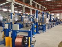 China PVC Plastic Extrusion Machinery Insulating Wire Extruder Line for BV Building Wire with 300 m/min Speed and Φ2.0-5.0mm Output for sale