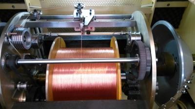 China Double Head Copper Wire Twisting Machine FC-500D 7.5KW 3000RPM with 1.2Kgf Tension Control and Adjustable Breadth for sale