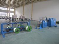 China Sky Blue Frame Single Twist Machine for 1.0-6.0mm Core Wire with 3.7-7.5KW Motor Power for sale