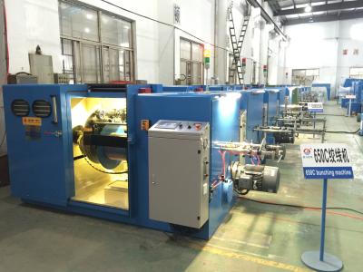 China Double Twist Buncher Pay Off Machine with 250mm Max Bobbin Diameter for 0.08-0.45mm Wire Processing for sale