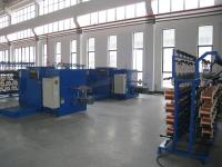 China Double Twist Buncher Pay Off Machine with 250mm Max Bobbin Diameter for 0.08-0.45mm Wire Processing for sale