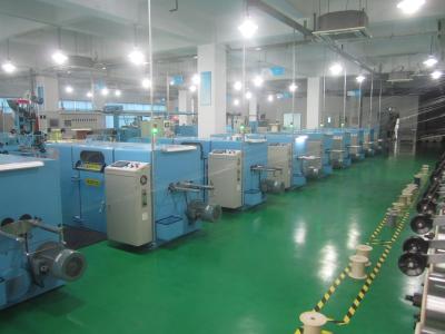 China FUCHUAN Sky Blue Double Twist Copper Wire Bunching Machine 630mm Diameter | 7.5KW Motor | 2000 RPM Speed for sale