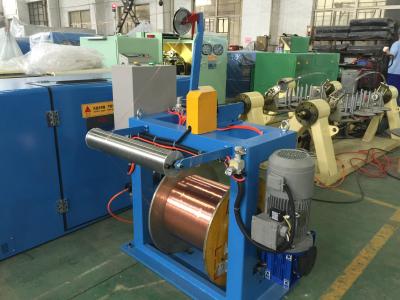China Fuchuan FC-500 Sky Blue Copper Wire Twisting Machine | 500mm Bobbin | 200m/min Speed for sale