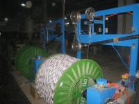China FC-1000 Active Type Core Wire Single Shaft Pay Off Machine for 630-1000mm Bobbins, 200m/min Speed for sale