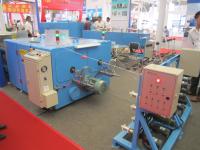 China Double Head Copper Wire Twisting Machine FC-500D 7.5KW 3000RPM with 1.2Kgf Tension Control and Adjustable Breadth for sale