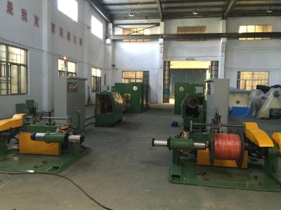 China Sky Blue Double Twist Bunching Machine 650Rpm Rotating Speed for sale
