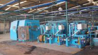 China FC-1250B-3 Silver Jacketed Wire Twister Machine with 20kgf Magnetic Powder Clutch for φ0.5-φ2.14mm Wires for sale