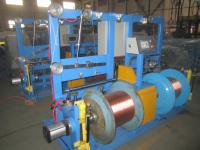 China FC-630 Double Shaft Wire Bunching Machine 630mm Active Type with 50-250 m/min Speed and PLC Control for sale