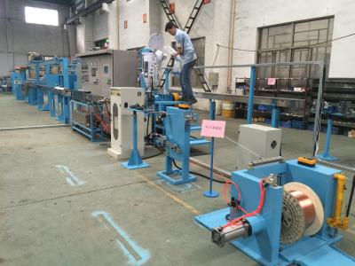China FEP FPA ETFE Wire Extruder Machine 500rpm Fluorine Plastic Insulating Line for sale