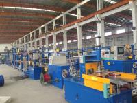 China Insulated Wire Sheathing Extrusion Machine Line 400M/min Max Speed with 45KW Drawing Power and FC-70 Extruder for sale