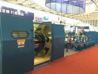 China Cable Double Twist Bunching Machine with 18.5-30KW Power for 0.3-2.52mm Wire Stranding for sale