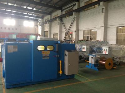 China Sky Blue Wire Buncher Machine with Core Wire Stranding 1-6mm Outer Diameter 2600 RPM Speed for sale