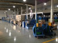 China FC-630-1 Double Heads Lutbarrels Pay Off Machine - 800m/min Speed, φ630mm Bobbin, 370W Motor for sale