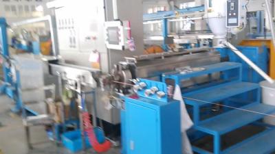 China Sheathed Wire Cable Extrusion Machine 80mm Screw 150kg/h Output for PVC PE PP Insulation for sale