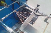 China PLC Controlled Magnetic Tension Wire Twister Machine 19 Wires 0.16-0.64mm for sale