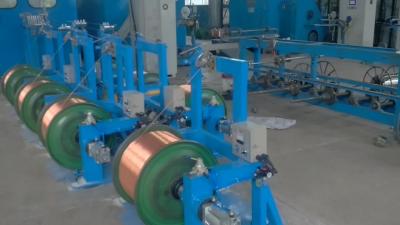 China High Speed Wire Twister Machine 1000RPM 18.5kW Double Twist Bunching Machine for sale