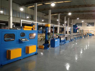 China Cable Wire Extrusion Machine 40-90mm Screw Diameter with 80m/min Speed for Insulation and Sheathing for sale