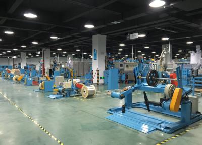 China Fuchuan FC-90 Electrical Wire Extrusion Line with 90mm Screw Diameter and 250kg/h Output Capacity for sale