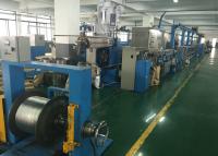 China Fuchuan Sky Blue Electrical Core Wire Plastic Extrusion Line 500RPM Max Speed with 26:1 L/D Ratio for sale