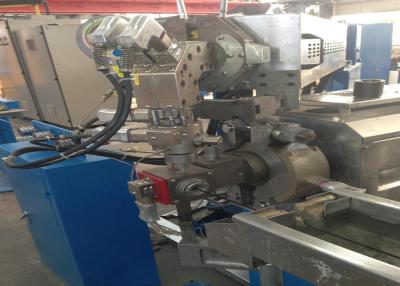 China Fuchuan Sky Blue Electrical Core Wire Plastic Extrusion Line 500RPM Max Speed with 26:1 L/D Ratio for sale