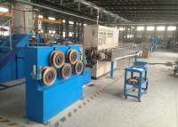 China Insulating Sheathed Power Wire Plastic Extrusion Line with Low Smoking Non-Halogen Technology - 40-250 Output Range, 200-500 m/min Speed for sale