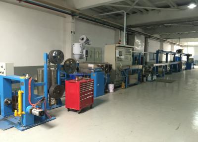 China FC-70+40 Electrical Cable Wire Extrusion Line - 1.0-25.0mm Diameter, 300 m/min Speed, 150 kg/h Output for sale