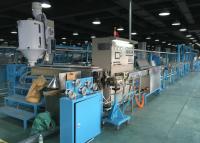 China PE SR-PVC Wire Extrusion Machine with 500mm Pay Off Bobbin for Φ2.0-5.0mm Wire Diameter and 300 m/min Speed for sale