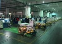 China Sky Blue Copper Cable Twisting Machine , Double Twist Bunching Machinery for sale