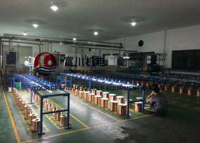 China 16 Pcs Wire Annealing Tinning Machine for Ultra Fine Round Copper Alloy Wire 0.08-0.64mm 300m/min for sale
