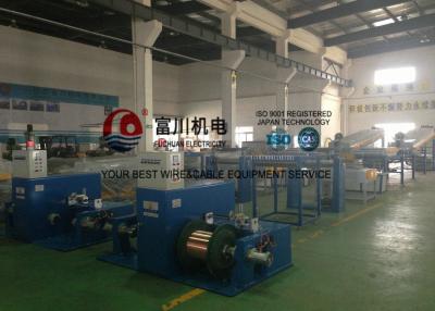 China Sky Blue 24Pcs Wire Annealing Machine For Single Wire Dia 0.04 - 0.127mm for sale
