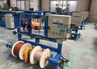 China Touch Screen Double Twist Buncher 3000 Rpm 500mm Take Up Bobbin Core Wire for sale