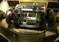 China Silver Jacketed Copper Wire Twisting Machine FC-400B-6 with Electromagnetic Brake 3500 RPM for sale
