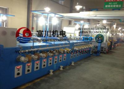 China 24Pcs Alloy Wire Annealing Machine 0.04-0.127mm 300m/min Ultra-Fine Cable Coiling Equipment for sale