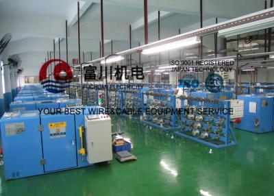 China FUCHUAN 180 Passive Active Pay Off Machine for Copper Wire Bunching 50 Heads for sale