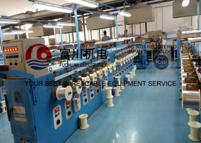China 16 Pcs Round Copper Wire Annealing Machine 100m/Min Speed for 0.2-0.4mm Wire with Nitrogen Protection for sale