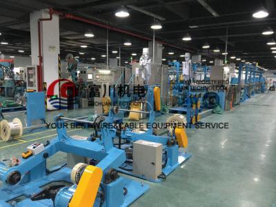 China FC-70-2 PVC Plastic Extrusion Machine for Wire Diameter 1.5-12mm with 180kg/h Output and 70mm Screw for sale