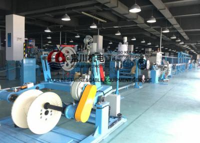 China Plastic Wire Extrusion Machine for Power Cable Insulation 5.0-20mm with 200-500 m/min Speed for sale