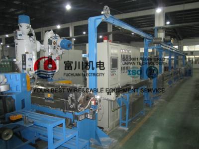 China Fuchuan PVC Extrusion Machine 70mm Screw for 1-6mm Wire with 170kg/h Output and 30kW Power for sale