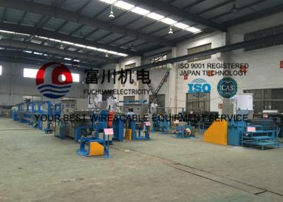 China Fuchuan PP Plastic Extrusion Line for Wire Insulation 60-80mm Screw with 120-240kg/h Output for sale