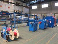 China Sky Blue Insulated Cores Twisting Machine 800RPM High Speed with φ800mm Bobbin for Cable Laying for sale