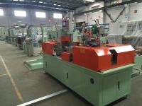 China Fuchuan Sky Blue Power Wire Extruder Machine for Single Wire Dia 6-25mm 90mm Screw for sale