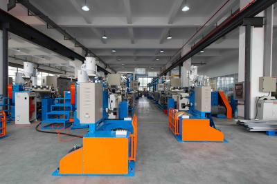 China Plastic PVC Wire Extrusion Machine 1000m/Min With Φ80mm Screw Diameter for sale