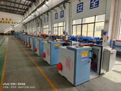 China PLC HMI Inverter Control Cable Twisting Machine With 7.5-11kw Main Machine Power for sale