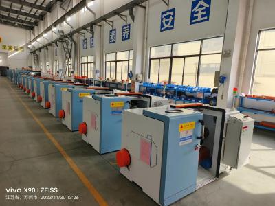 China FUCHUAN Cable Twisting Machine with 1-100mm Stranding Pitch and 200-630mm Bobbin Options for sale