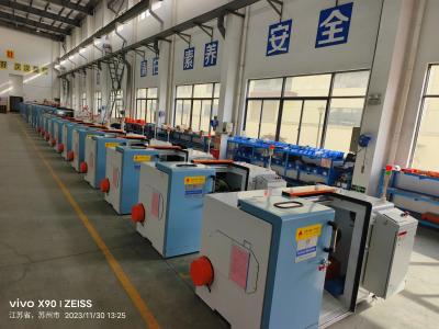 China FUCHUAN Cable Twisting Machine 7.5-11kW Power 2000-3000rpm Speed for 0.03-0.45mm Wire Diameter for sale