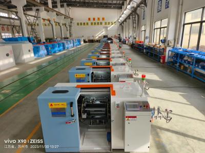 China 7.5-11kw Cable Twisting Machine Double Twist Strander 0.5-10mm Wire Diameter for sale