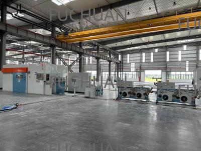 China Streamline Manufacturing Process 7.5KW Copper Wire Wrapping Machine 3300*1450*1650m for sale